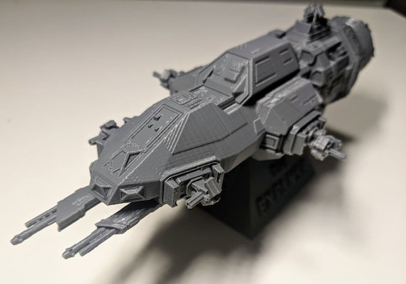 The Expanse Rocinante Ship 3D Printed PLA Model 8.3inches Long - Etsy ...