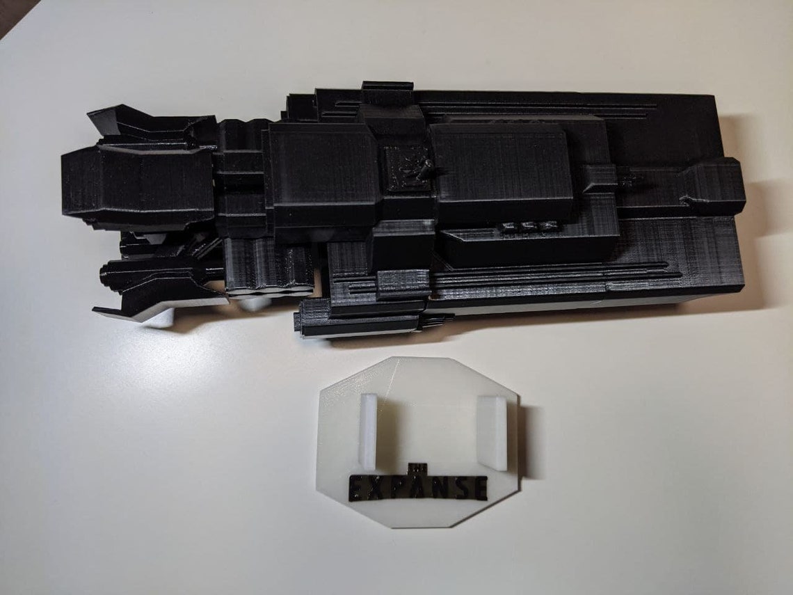 The Expanse the Canterbury 3D Printed PLA Model 9.5 Inches - Etsy