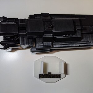 The Expanse -the Canterbury 3D Printed PLA Model 9.5 Inches Long - Etsy