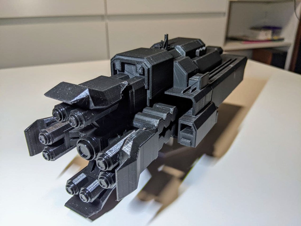 The Expanse the Canterbury 3D Printed PLA Model 9.5 Inches - Etsy