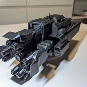 The Expanse -the Canterbury 3D Printed PLA Model 9.5 Inches Long - Etsy