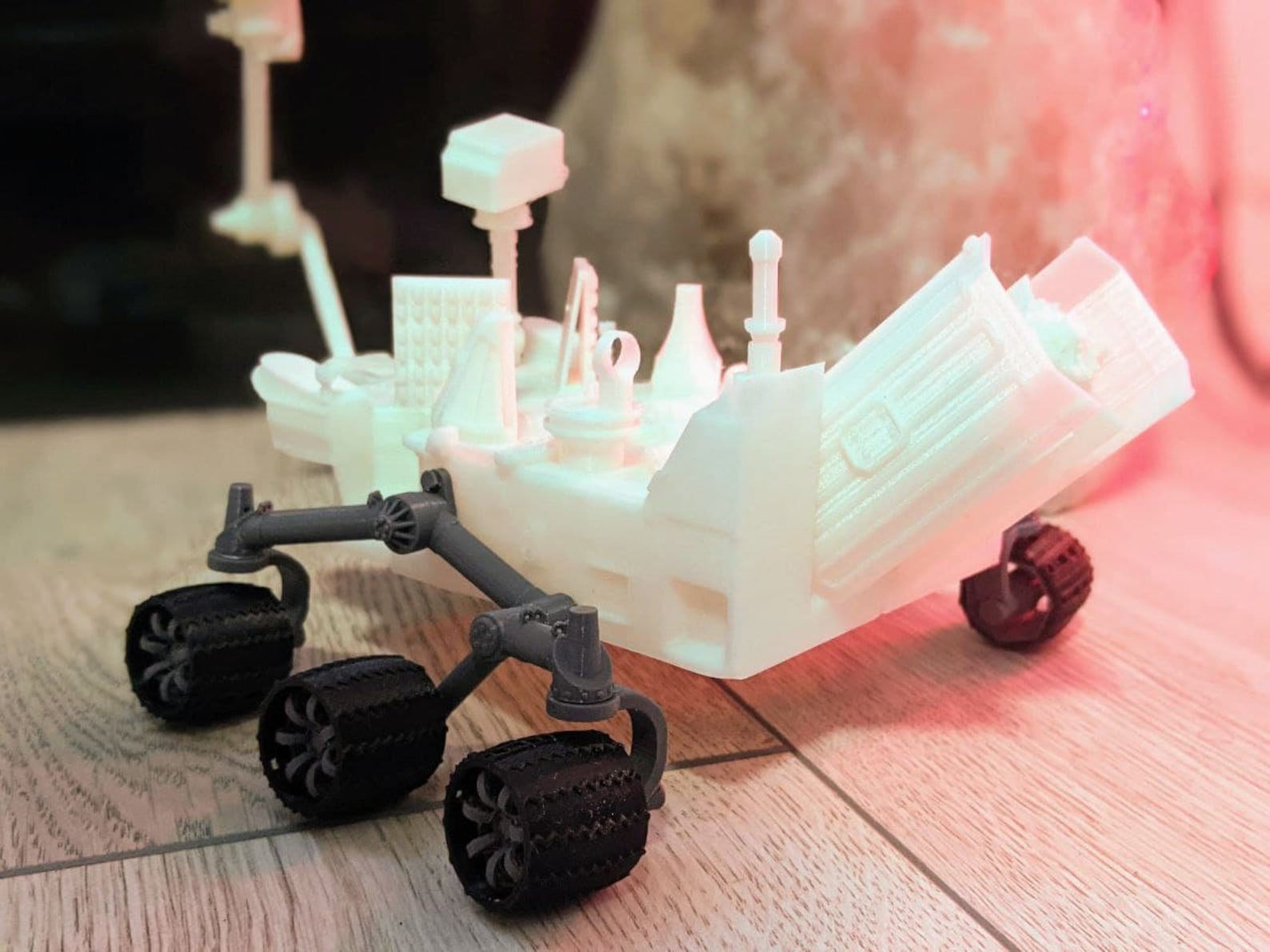 Curiosity Mars Rover 3D PLA printed model spacecraft Nasa 9 | Etsy