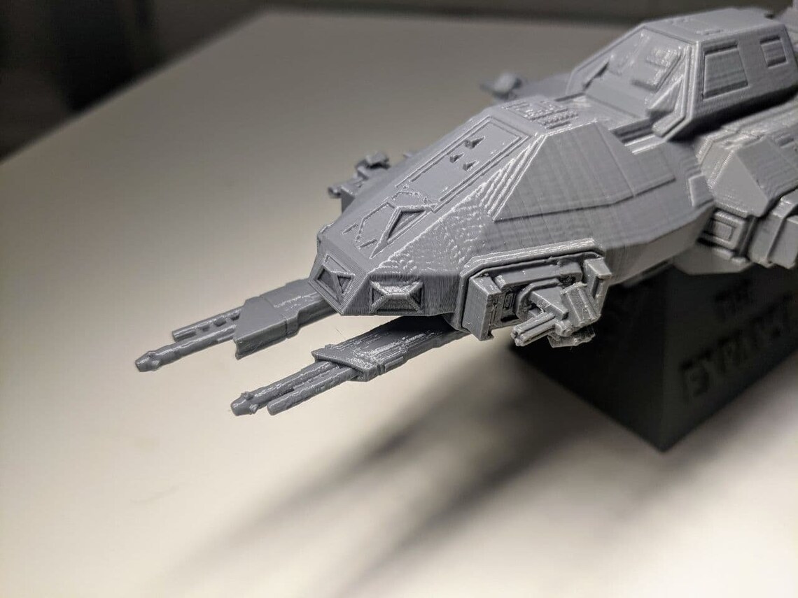 The Expanse Rocinante Ship 3D Printed PLA Model 8.3inches Long - Etsy ...