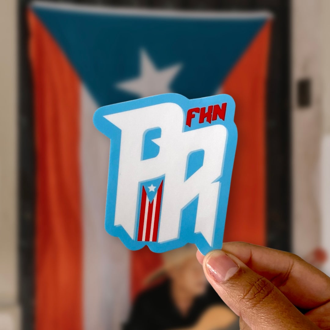 Yo Soy De P FKN R Sticker Decal | Bad Bunny Inspired Water Bottle ...