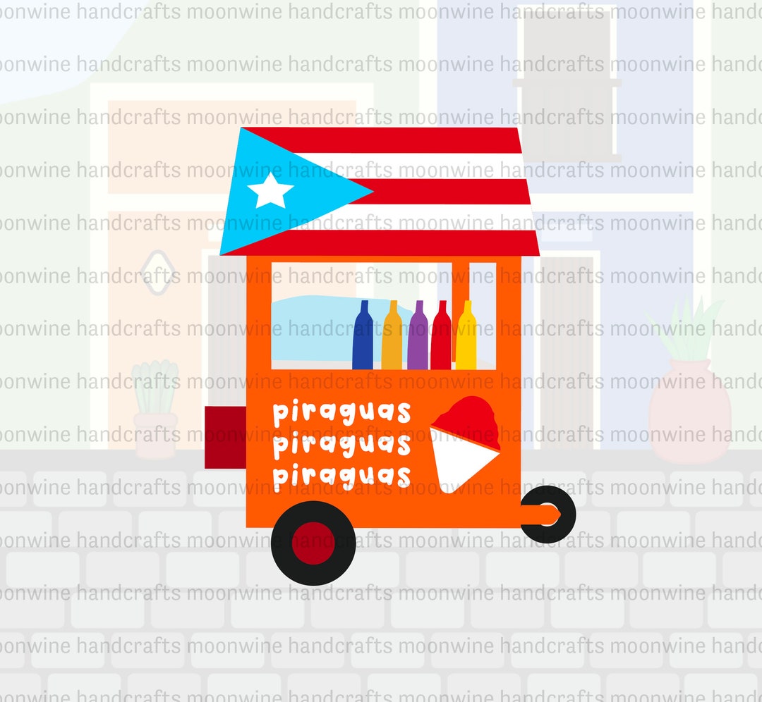 Piragua Cart - DIGITAL FILE - Etsy
