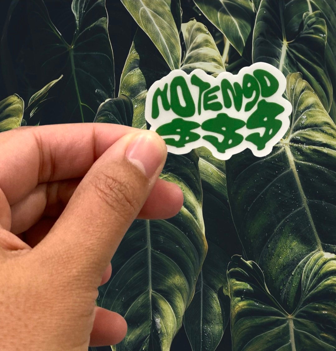 No Tengo Dinero Sticker Decal Water Bottle Sticker | Yeti Tumbler ...