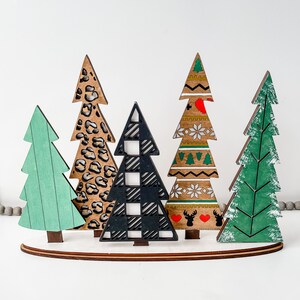 Christmas Tree DIY Wood Blanks, Unfinished Wood Christmas Blanks to ...