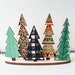 Christmas Tree DIY Wood Blanks, Unfinished Wood Christmas Blanks to ...
