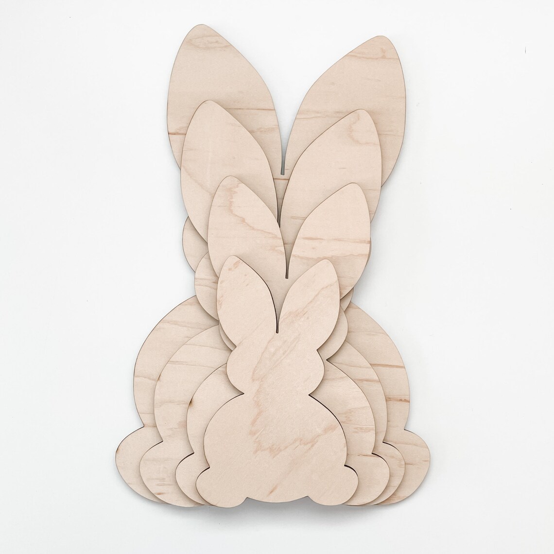 Easter Bunny Rabbit DIY Wood Blanks to Decorate Unfinished - Etsy