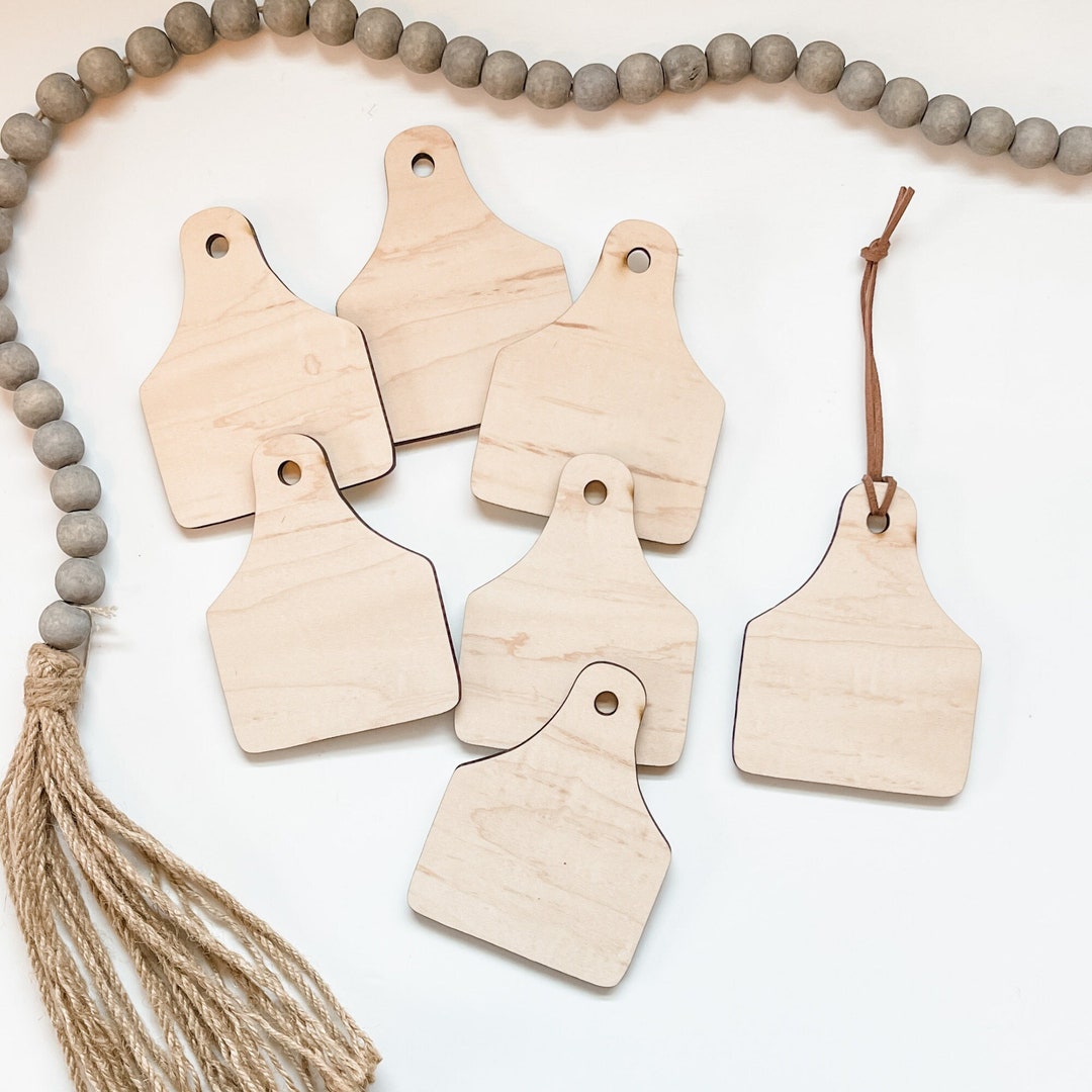 Cow Tag DIY Blanks for Crafts Small Business Supply - Etsy