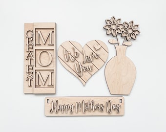 Spring DIY Wood Wagon or Crate Inserts Unfinished Wood Blank | Etsy