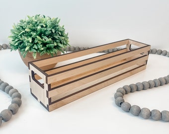 Spring DIY Wood Wagon or Crate Inserts Unfinished Wood Blank | Etsy