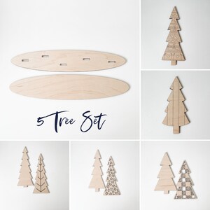 Christmas Tree DIY Wood Blanks, Unfinished Wood Christmas Blanks to ...
