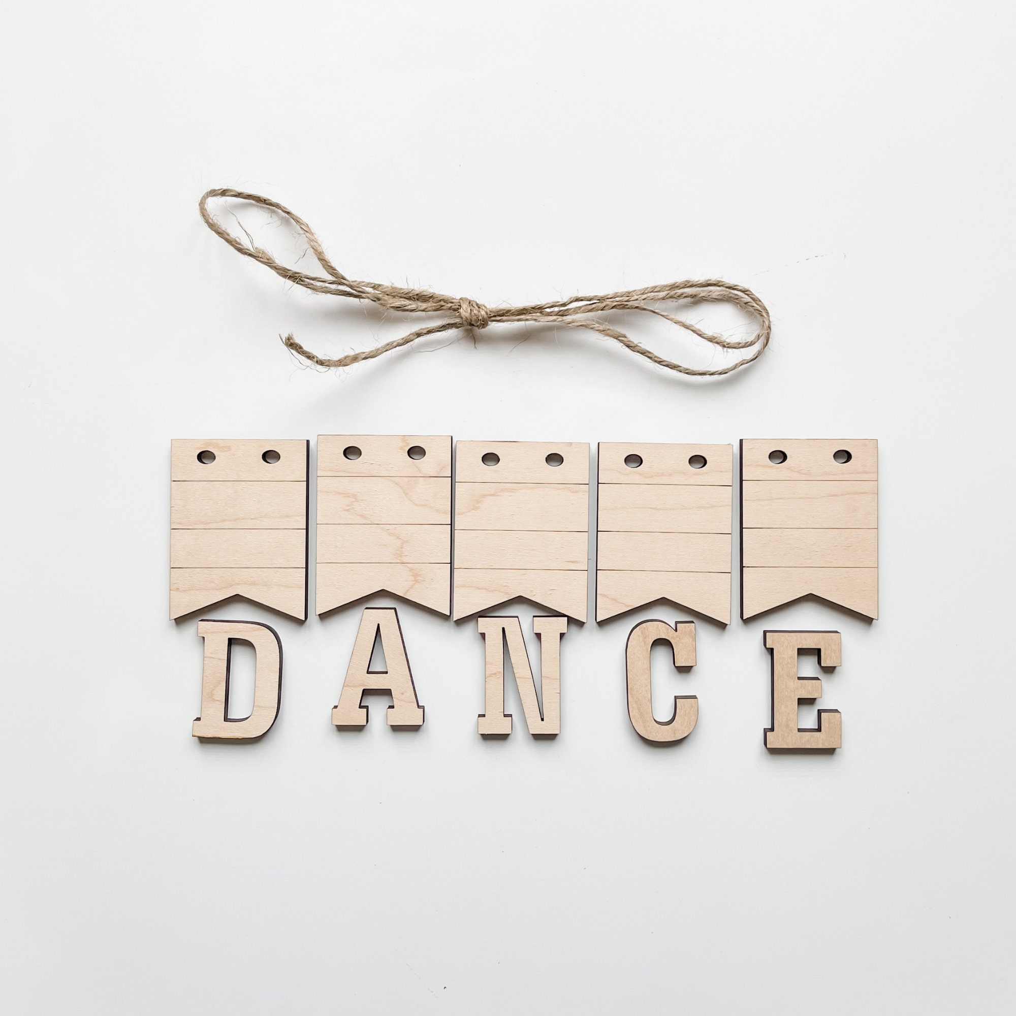 Ballet Dance Tiered Tray Unfinished DIY Wood Kit Blanks to - Etsy