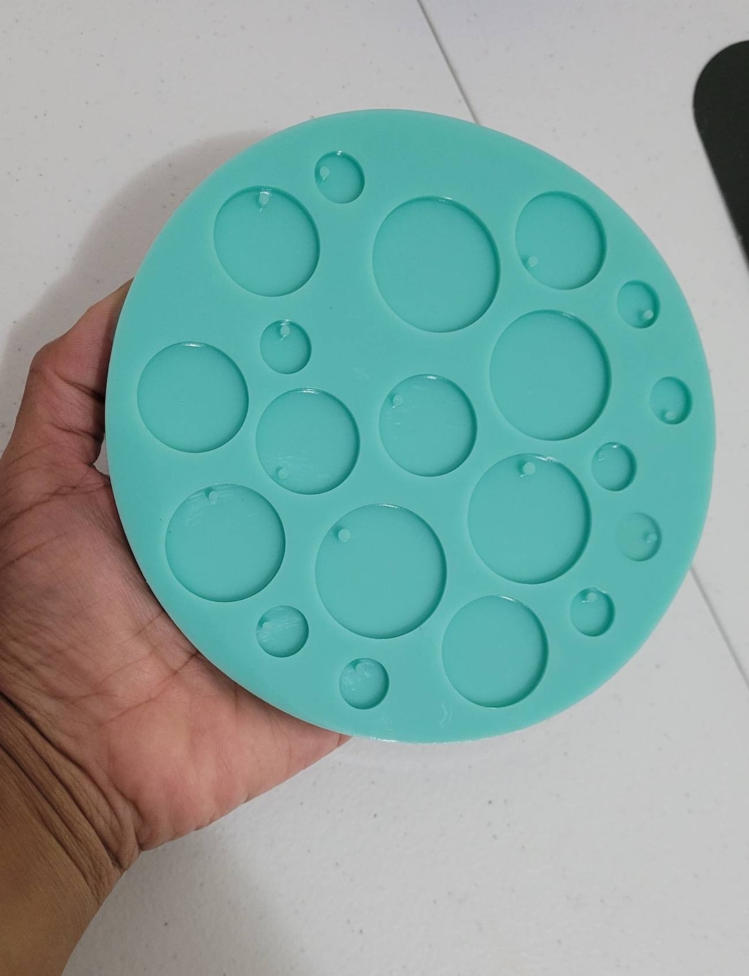 Circle Earrings Molds - Resin -silicone Mold - Molds for Resin - Etsy