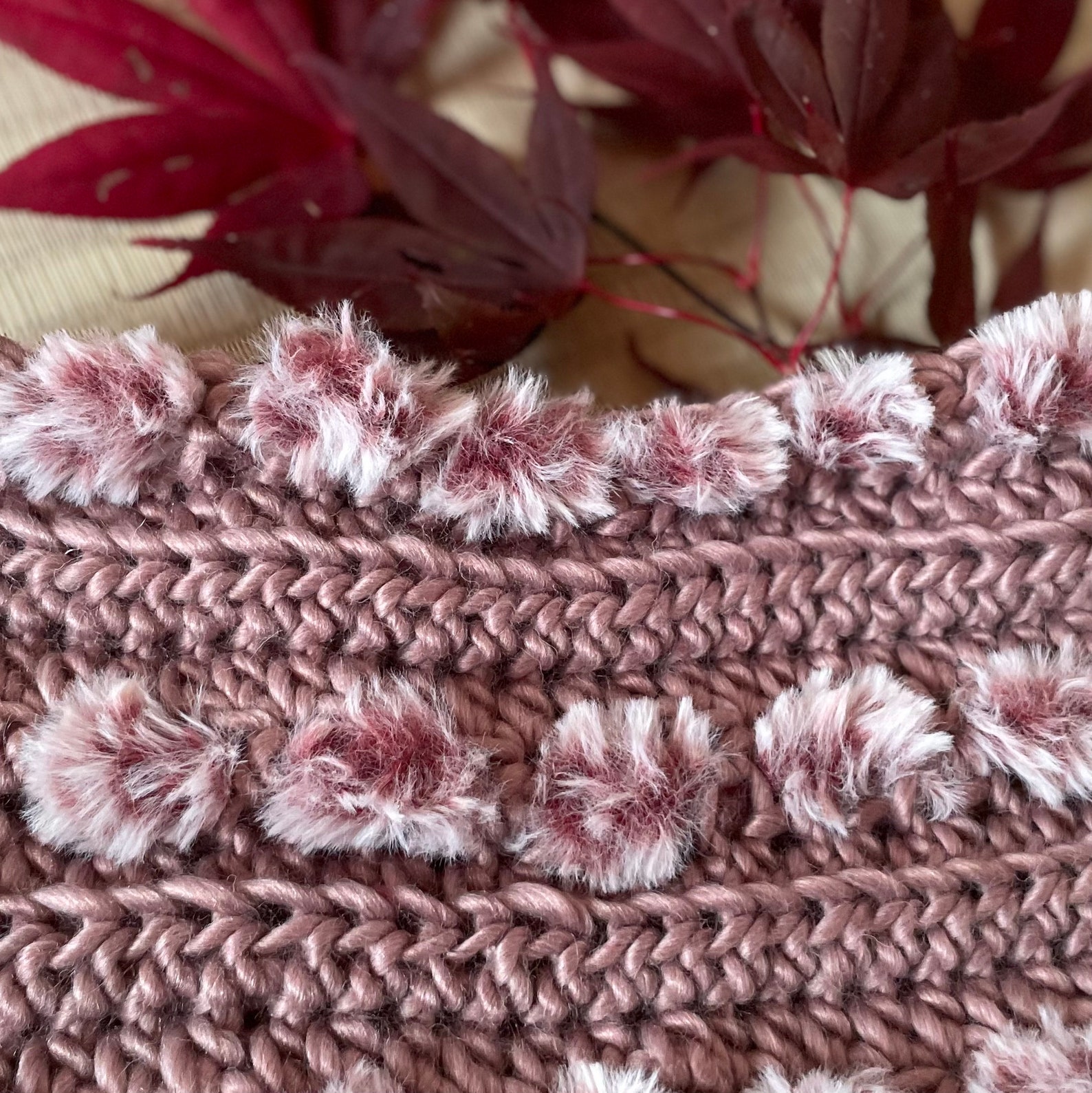 YUKI Crochet Cowl Pattern: Easy Faux Fur Design (PDF Pattern) - Etsy