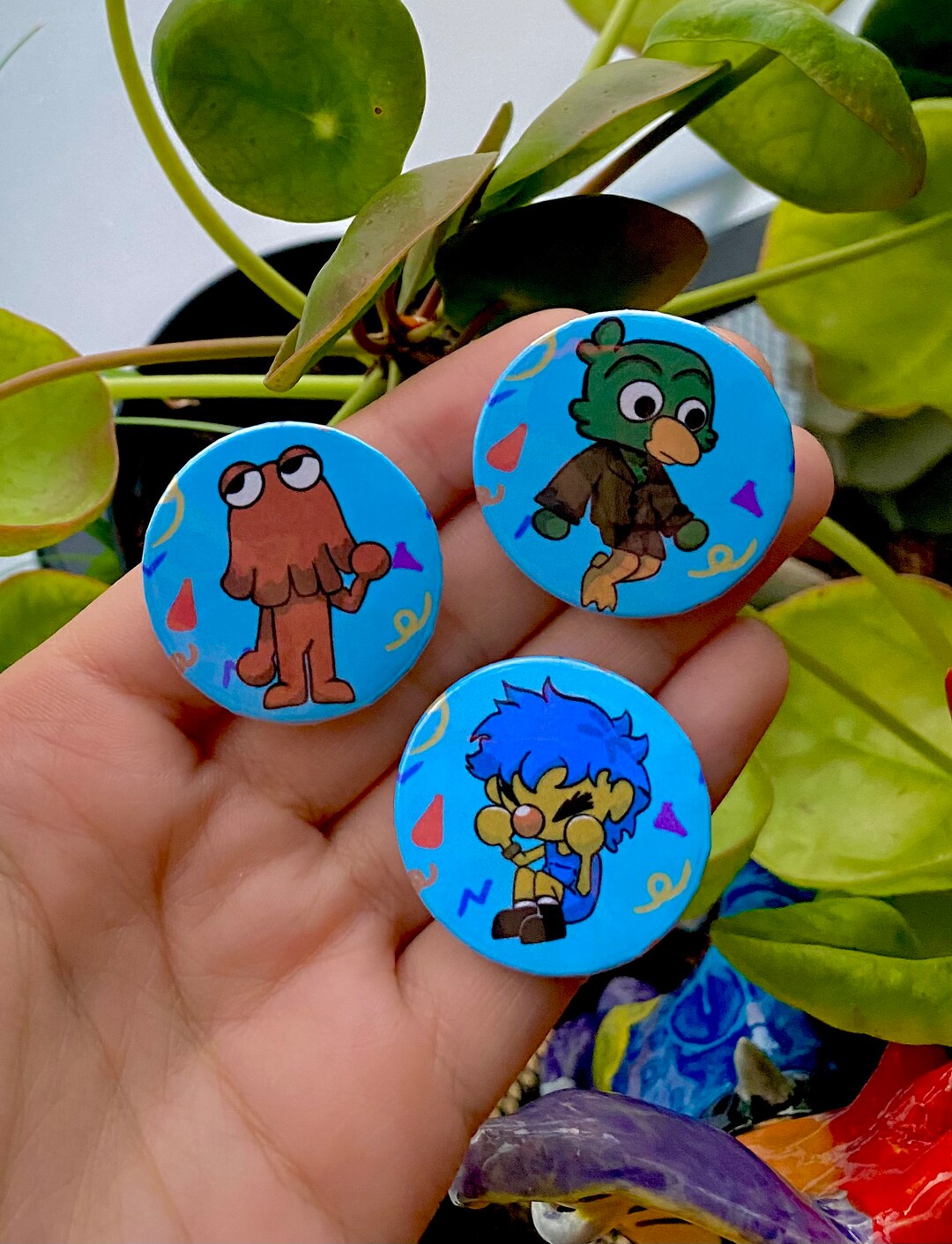 DHMIS Buttons// Don’t Hug Me I’m Scared/ Handmade Buttons/ Hand Made - Etsy