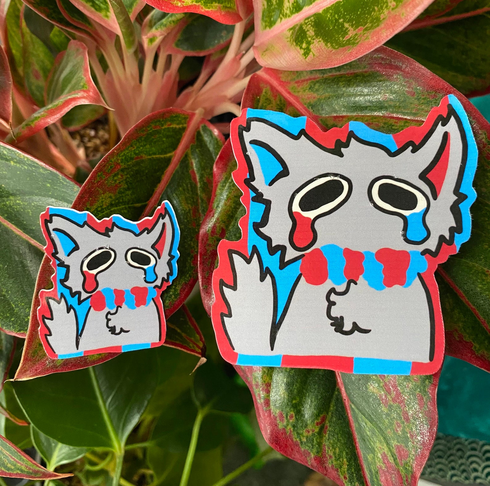 Clown Cat Sticker Pack, Waterproof Laptop Decals - Etsy