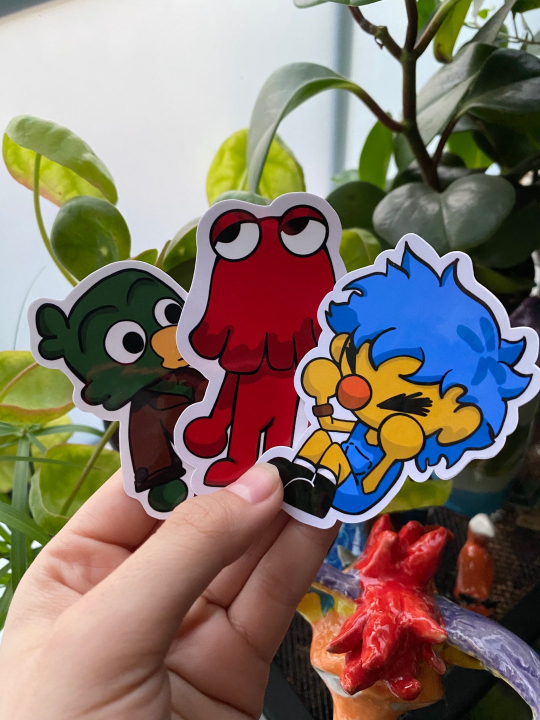 DHMIS Stickers!/ Don’t Hung Me I’m Scared Stickers/ Dhmis / Yellow Guy ...