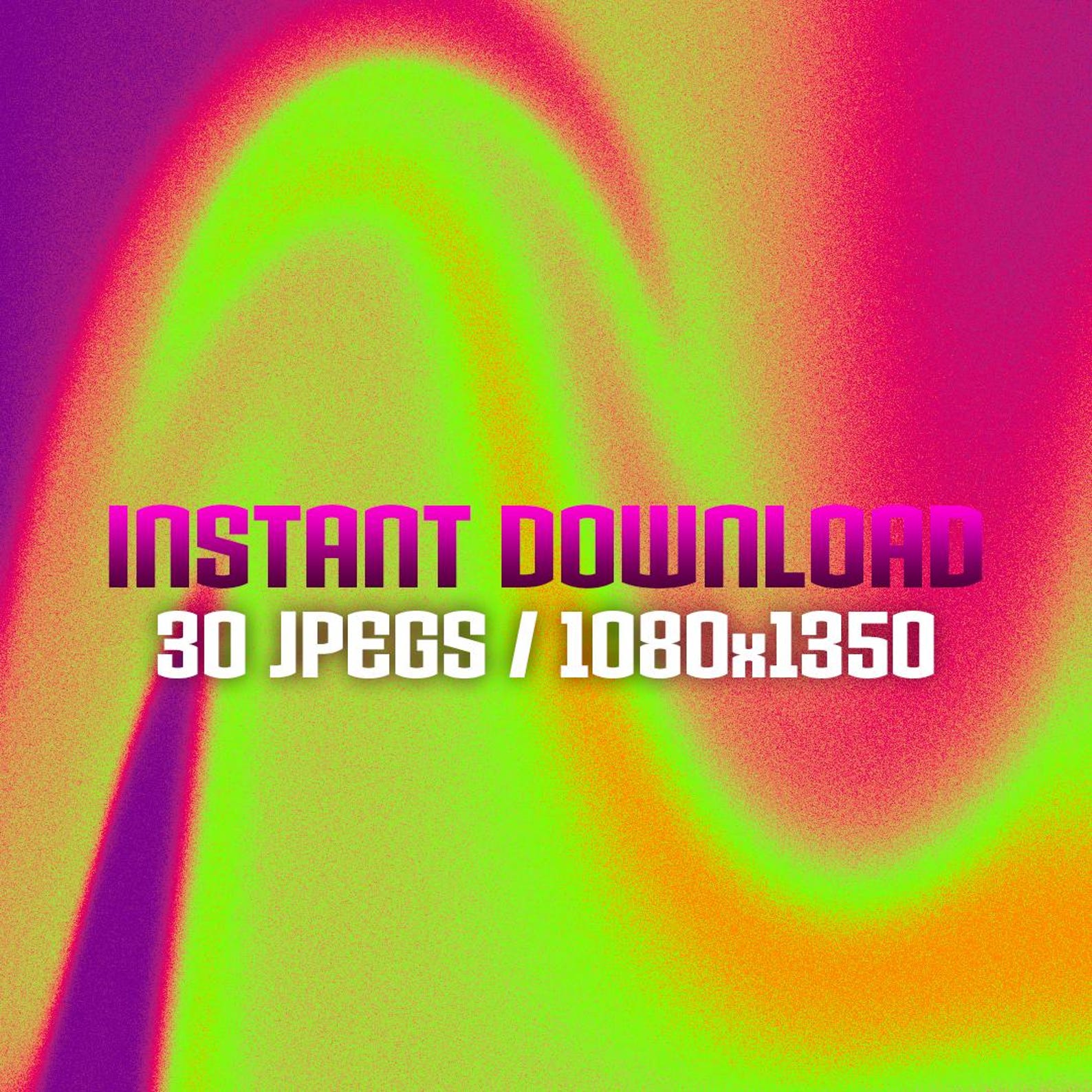 30 Custom Gradient Overlays: JPEG Backgrounds for Photoshop & Canva ...