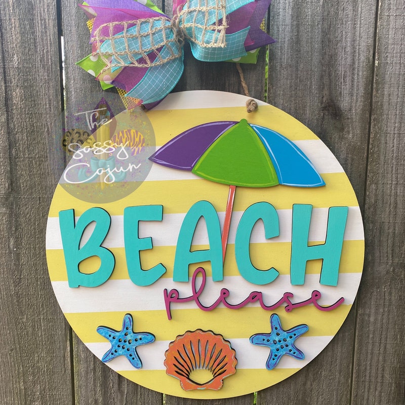 Beach Door - Etsy
