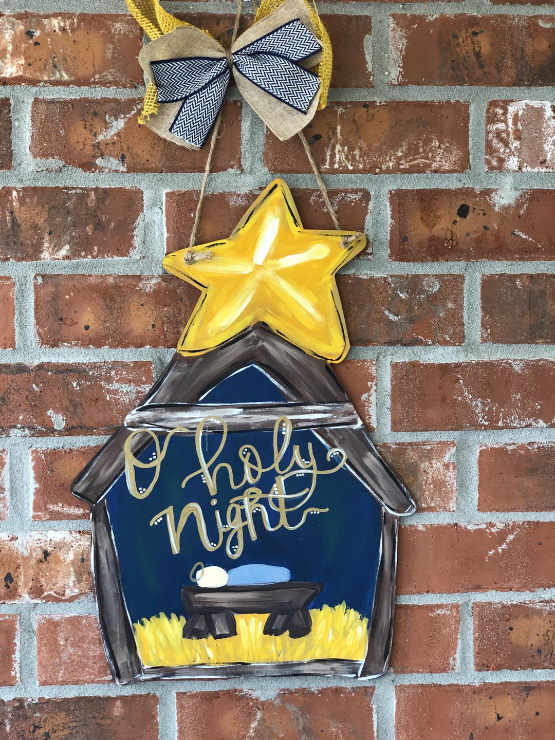 Nativity Door Hanger | Jesus Nativity | Reason for the Season ...