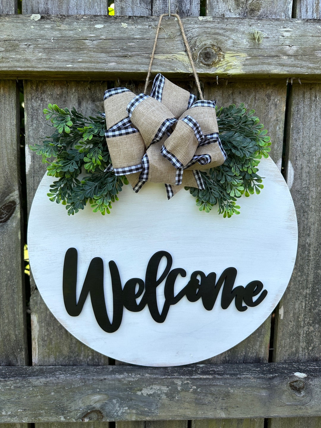 Welcome Door Sign | Welcome Door Decor | Welcome Sign | Welcome Sign ...