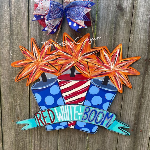 4th of July Door Decor - Etsy