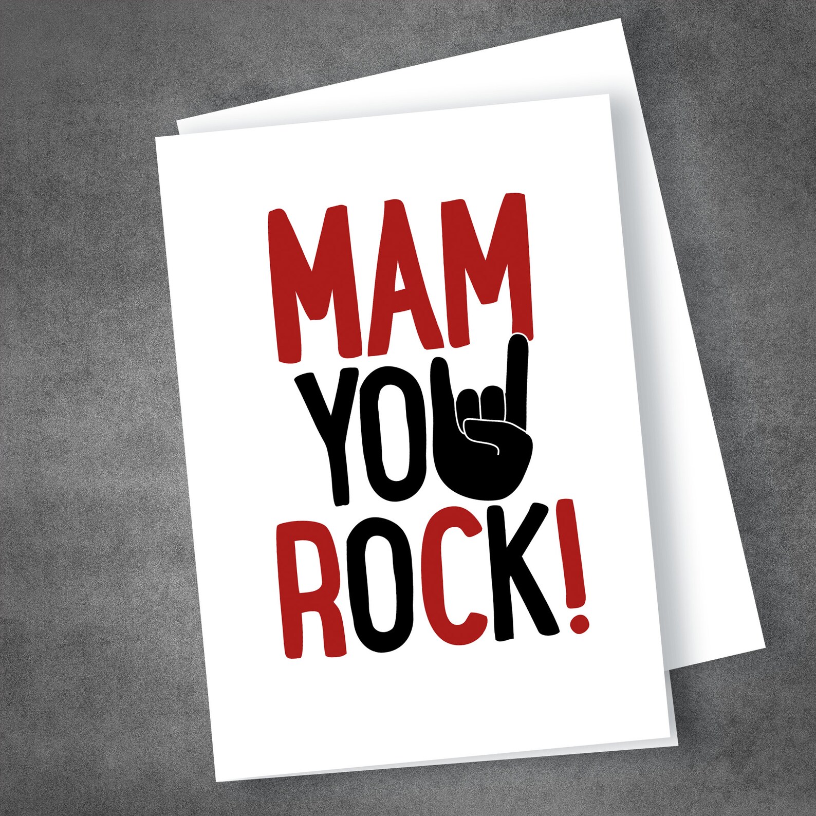 Mum / Mam / Mom You Rock Mum Cool Mum Rock Chick Mum - Etsy