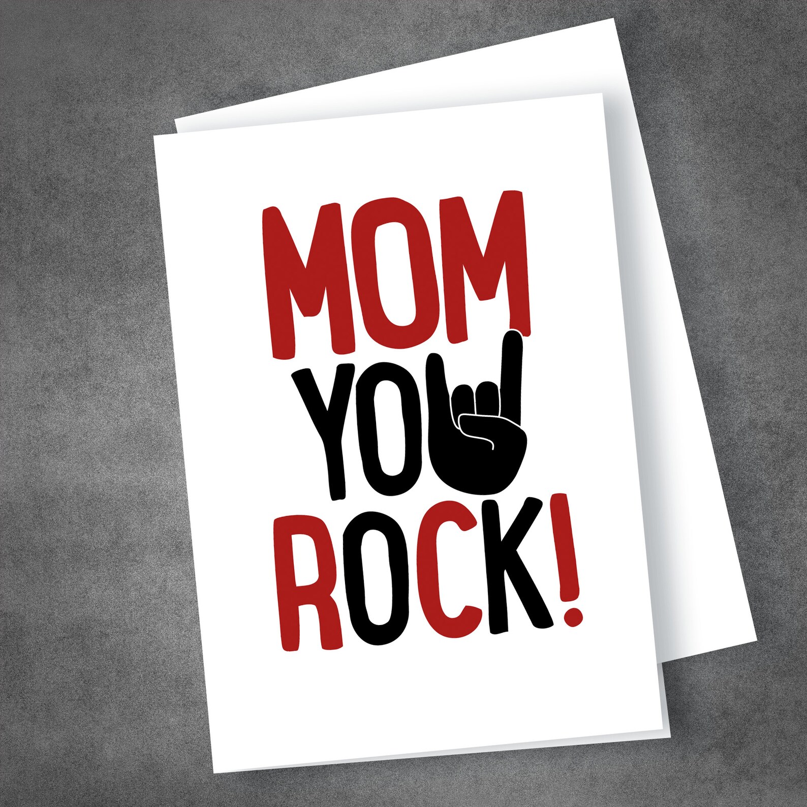 Mum / Mam / Mom You Rock Mum Cool Mum Rock Chick Mum - Etsy