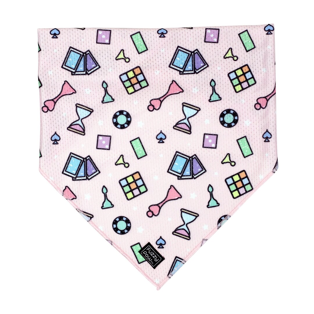 Bandana - Game Night - Cute Board Game Dog Bandana - Table Top Games ...