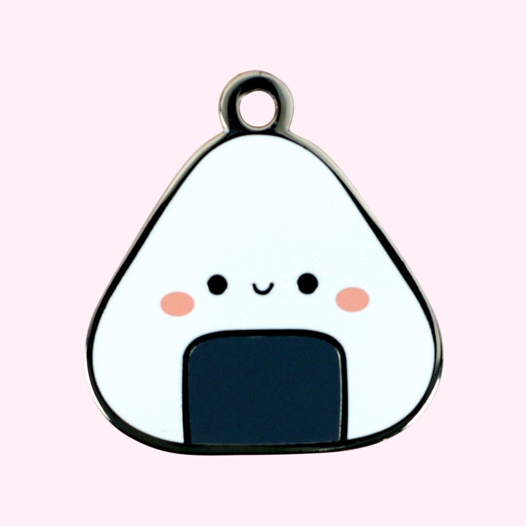 B Grade - Kawaii Sushi Onigiri Keychain Charm - Personalized Custom ...
