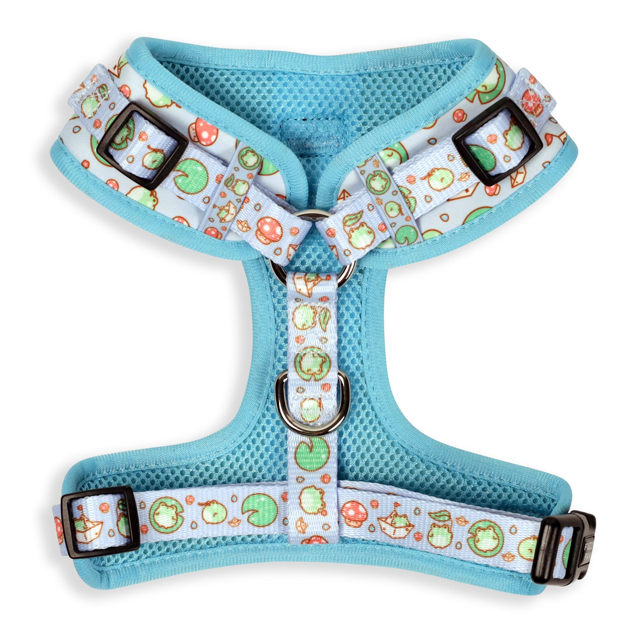 Cute Kawaii Frogs & Mushrooms Dog Harness Froggy Toads - Etsy
