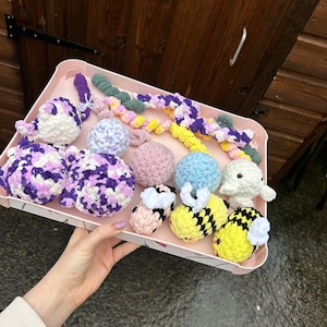 Crochet Mystery Box, Crochet Plushies, Mystery Plushies, Handmade ...