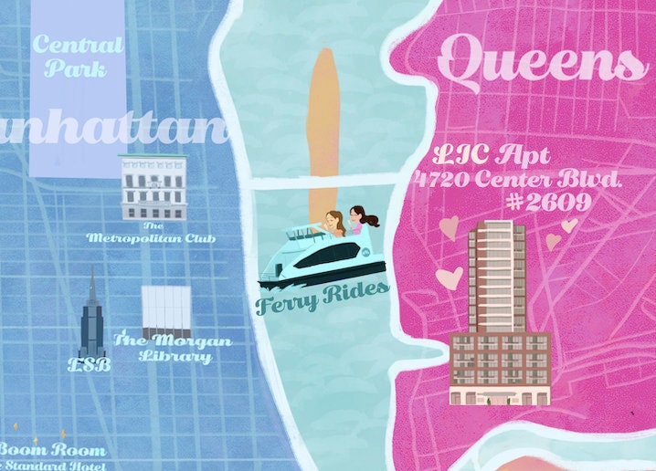 Customized City Map Aesthetic Map Map Print | Etsy