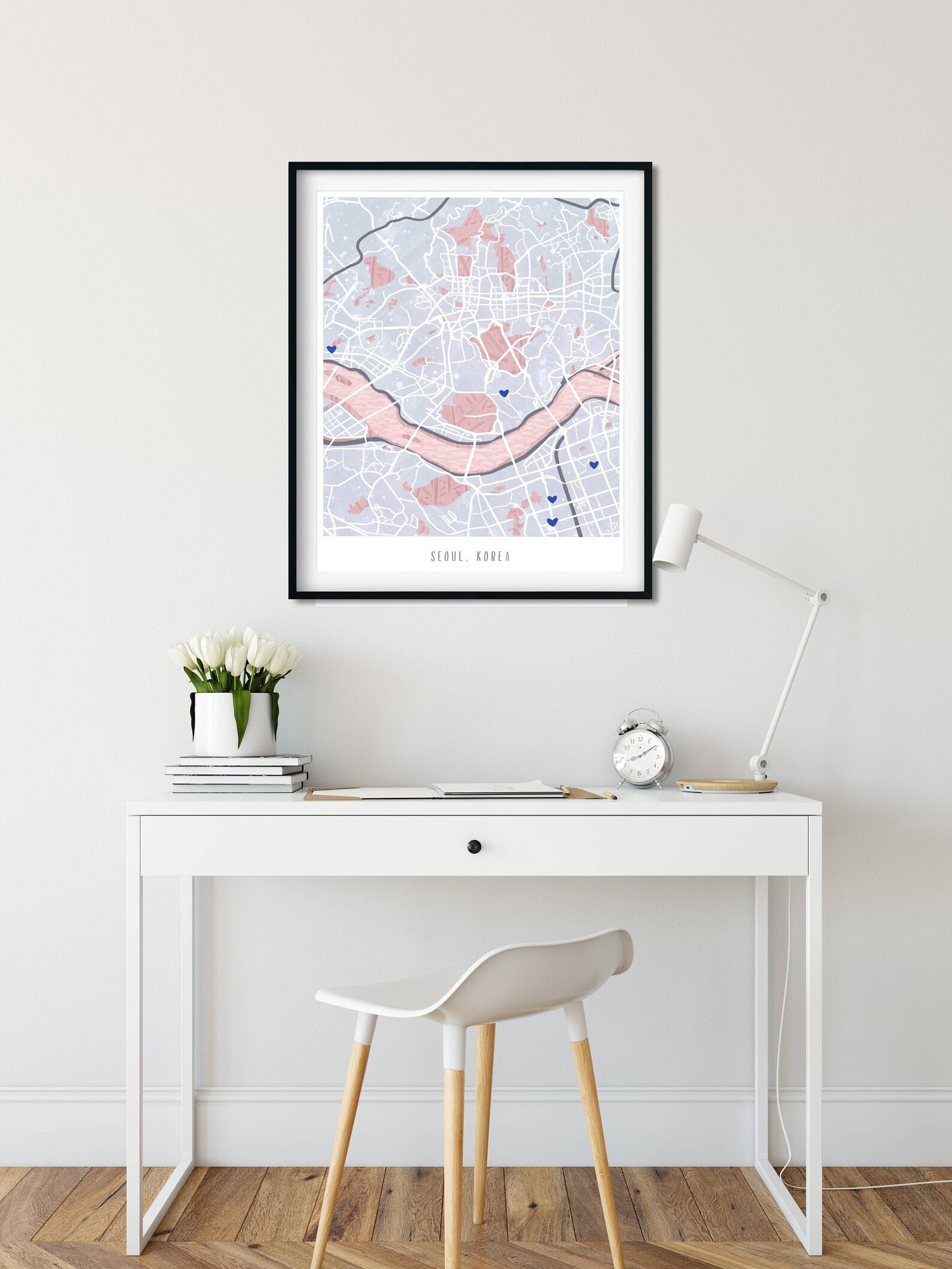 Customized City Map Aesthetic Map Map Print | Etsy