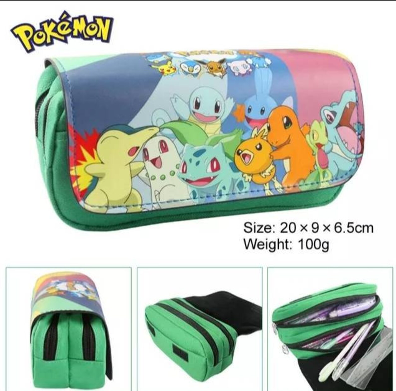 Pokemon Pencil Case - Etsy