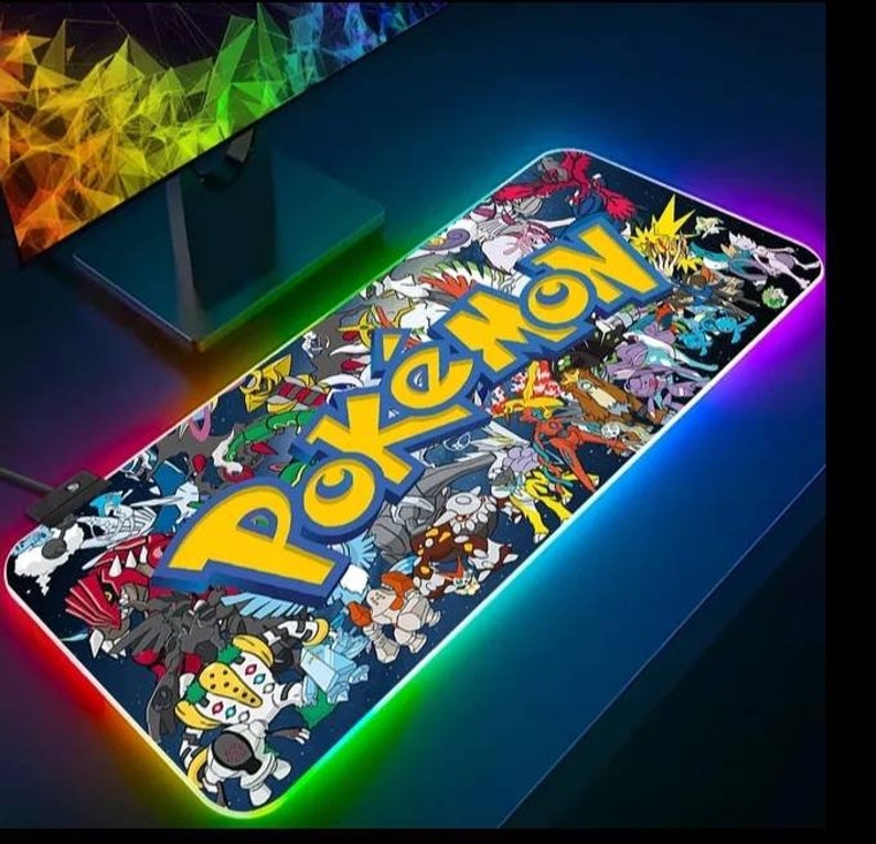 Pokemon Desk Mat - Etsy