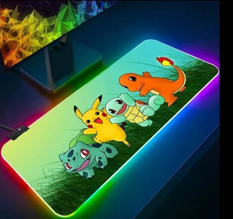 Pokemon Desk Mat - Etsy
