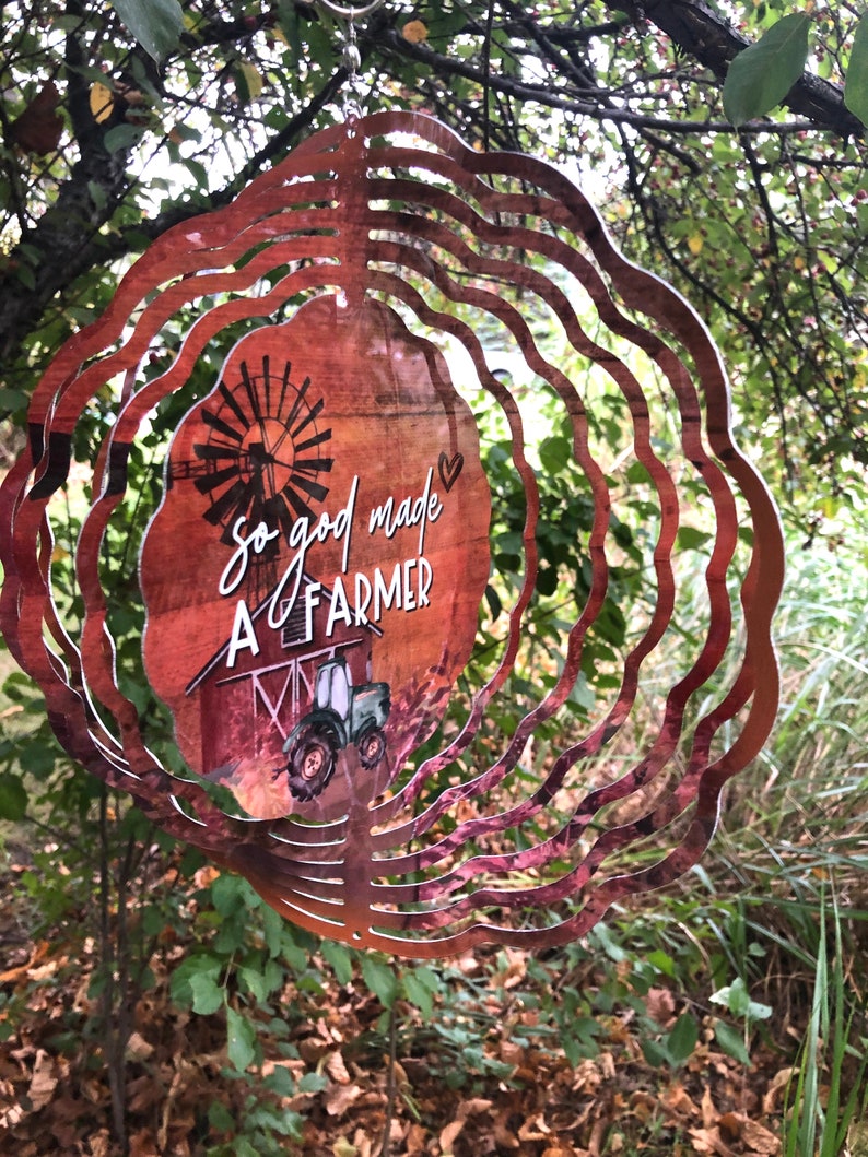 So God Made A Farmer Sign Metal Farm Sign Outdoor Farmer - Etsy