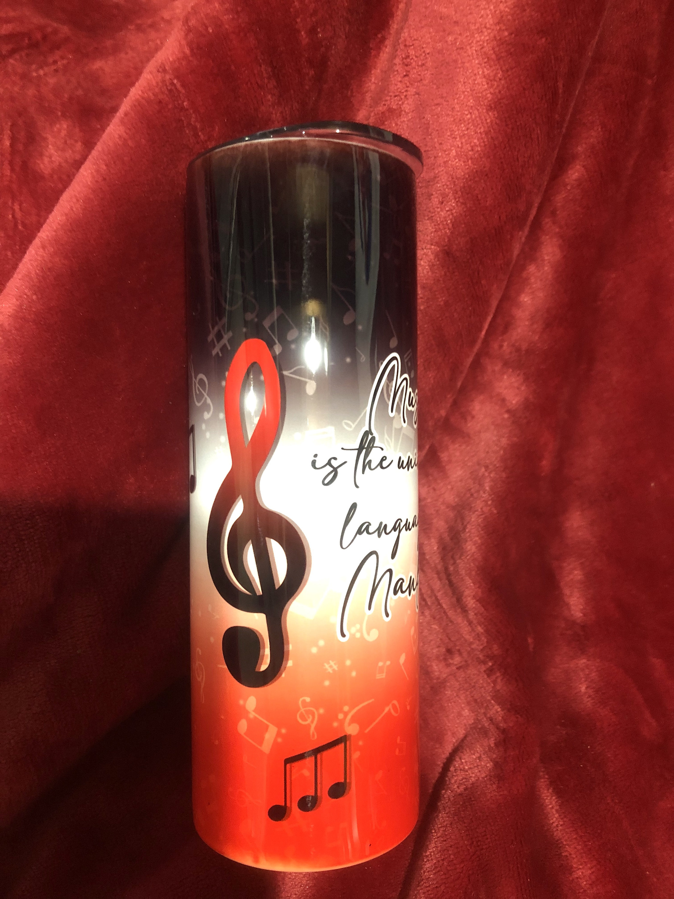 Personalized Music Tumbler Gift for Musician Music Gift - Etsy
