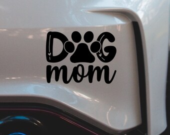 Dog Mom Sticker - Etsy