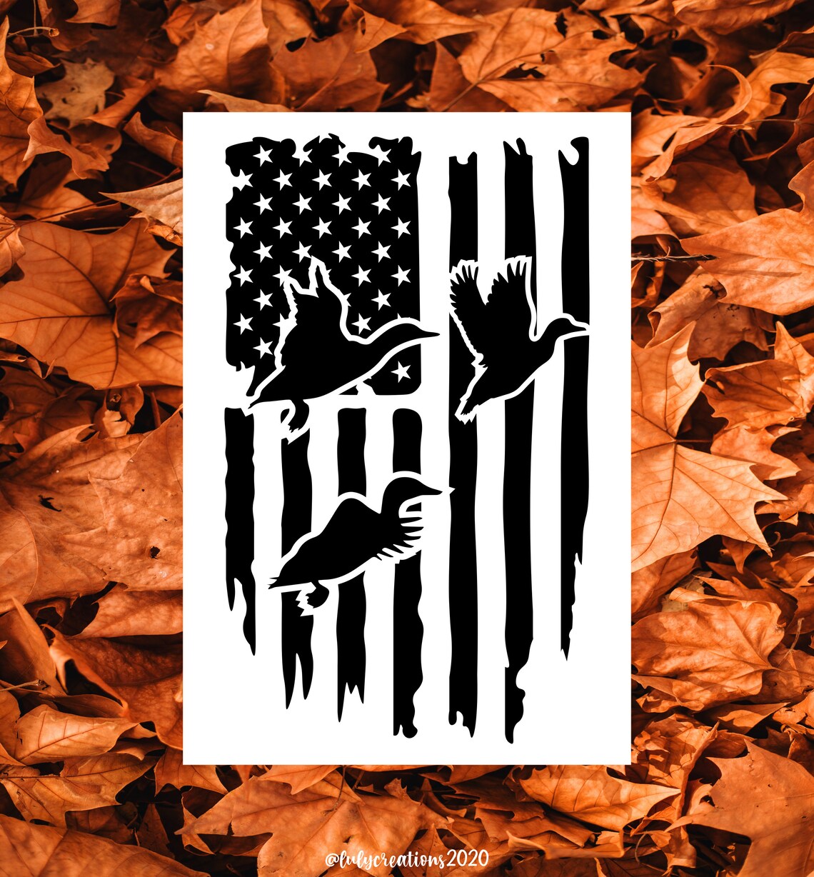 Hunting Duck Vinyl Decal Duck hunting Duck Sticker USA | Etsy