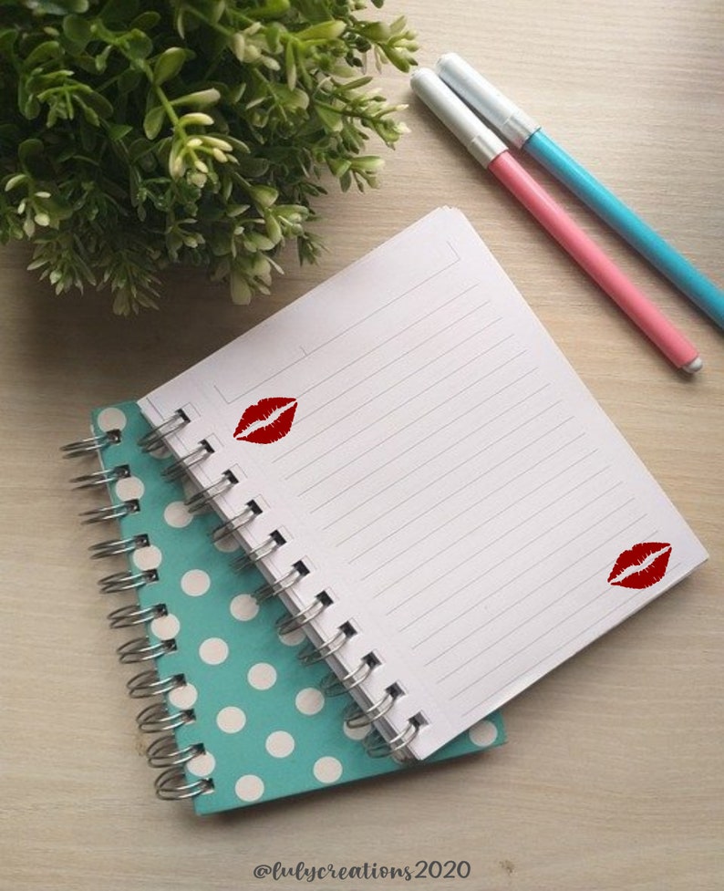 Lips Vinyl Decal Set of 10 Lips Decal Lips Stickers Mouth | Etsy