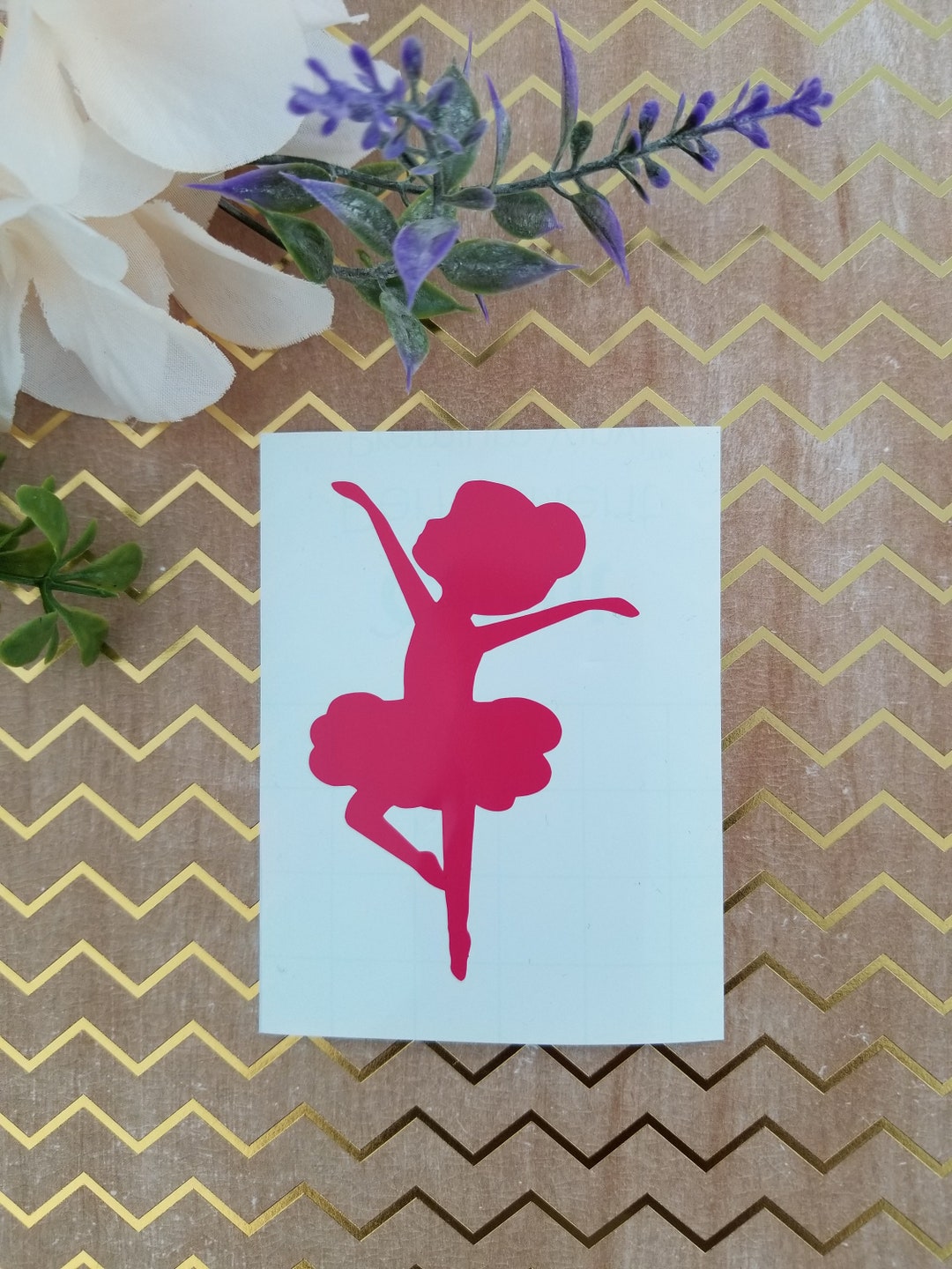 Ballerina Vinyl Decal Ballerina Girl Decal Ballerina - Etsy