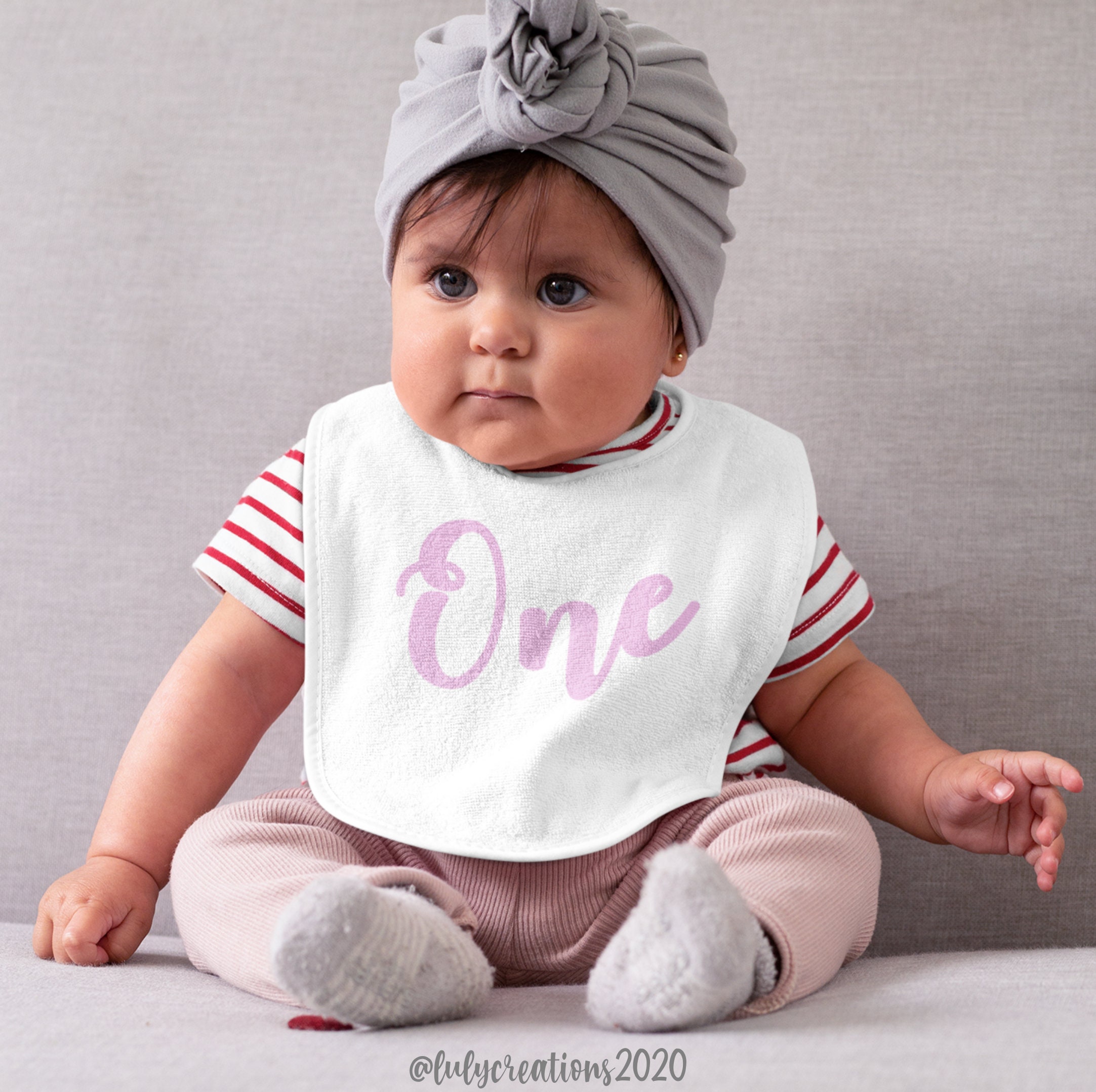 First Birthday Bib Cake Smash Outfit 1st Birthday Baby Bib | Etsy