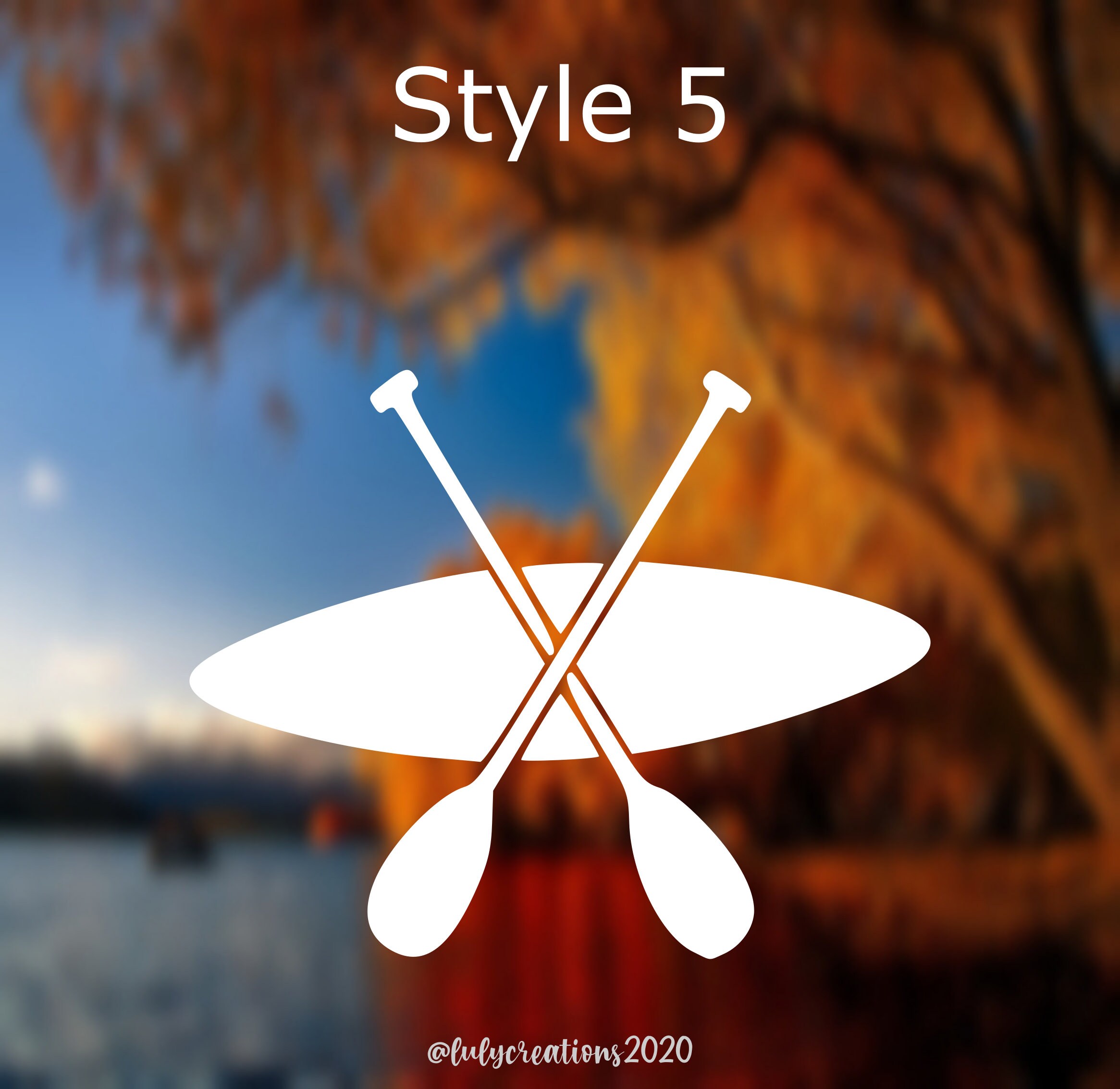 Kayak Vinyl Decal Kayak Lovers Decal Water Sport Decals - Etsy