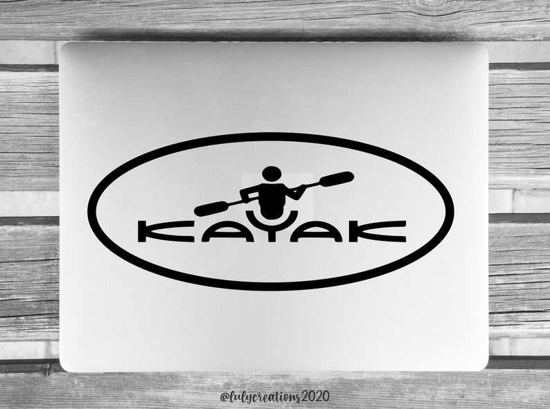 Kayak Vinyl Decal Kayak Lovers Decal Water Sport Decals - Etsy