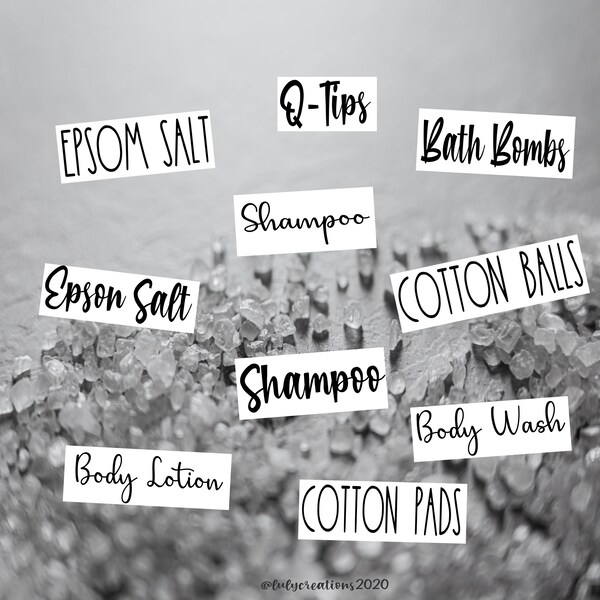 Waterproof Labels - Etsy