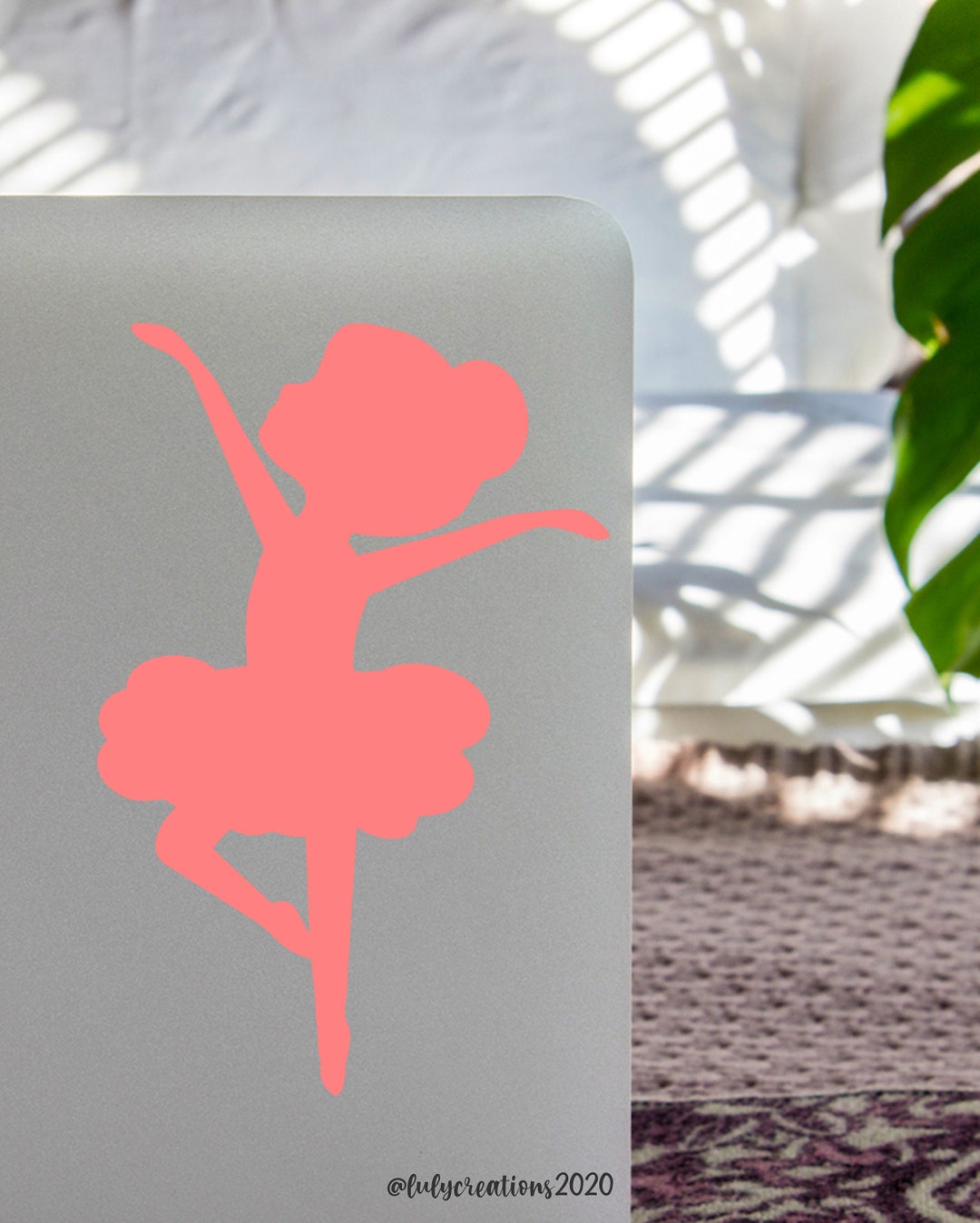 Ballerina Vinyl Decal Ballerina Girl Decal Ballerina Waterproof Sticker ...